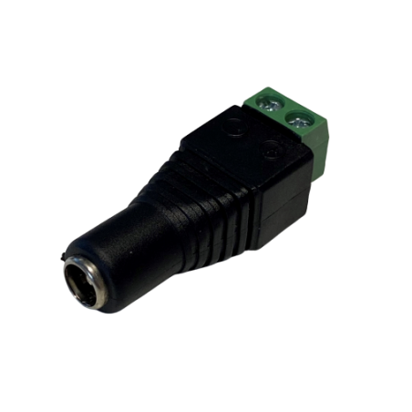 DC jack plug female plug 5.5/2.5mm for screw terminal block