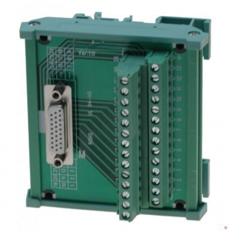 DB26 26 Pin Male Female Adapter PCB Signals Terminal Breakout DIN Rail ...