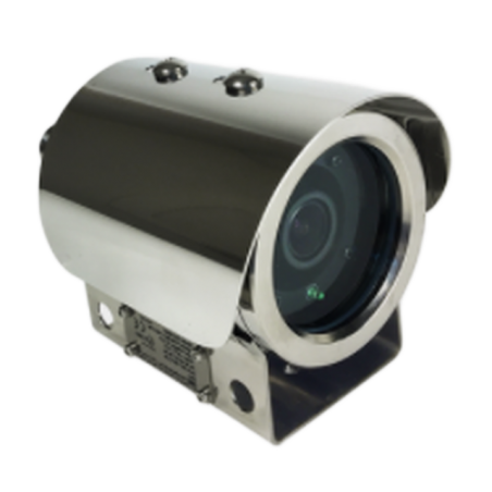 Explosion-proof 2MP ATEX Zone 1 and 2 CLASS IIC IP camera in 316L steel ...