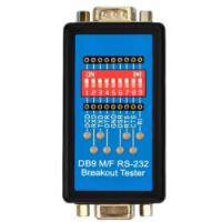 RS232 LED/diode tester with BREAK out box for DCD, RXD, TXD, DTR, DSR ...