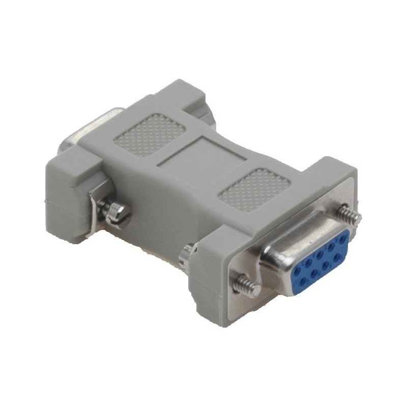 Nullmodem RS232 COM kabel DB9 han-hun, 0,5m