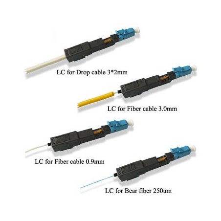 LC/UPC fiber Quick stik til hurtig montering