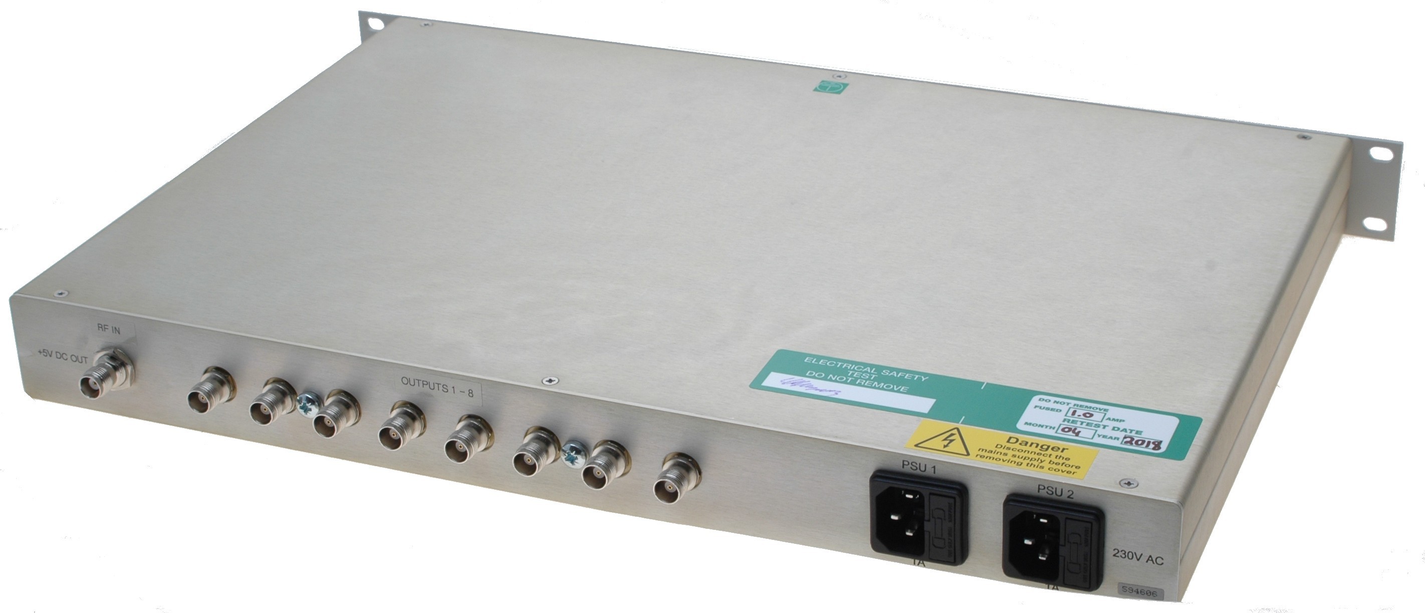 8-way GPS splitter to atomic clocks. Provides up to 8 pieces. NTP ...